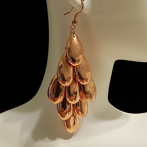 Dana Buchman | Jewelry | Rose Gold Chandelier | Poshmark